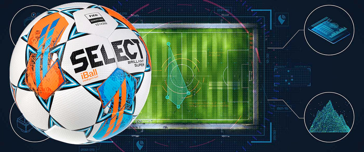 THE FIRST FOOTBALL WITH AN INTEGRATED TRACKING SENSOR